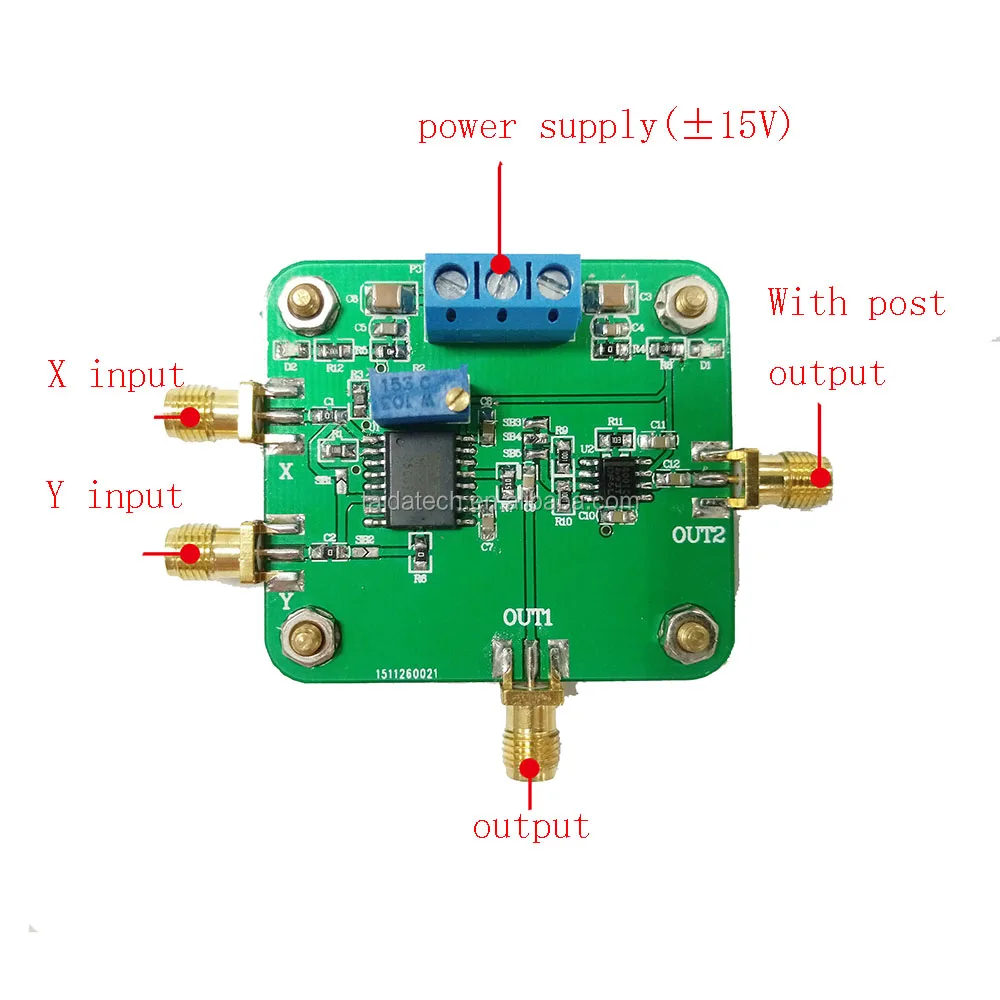 Mpy634 Video Signal Processing Analog Signal Multiplier Linear Four ...