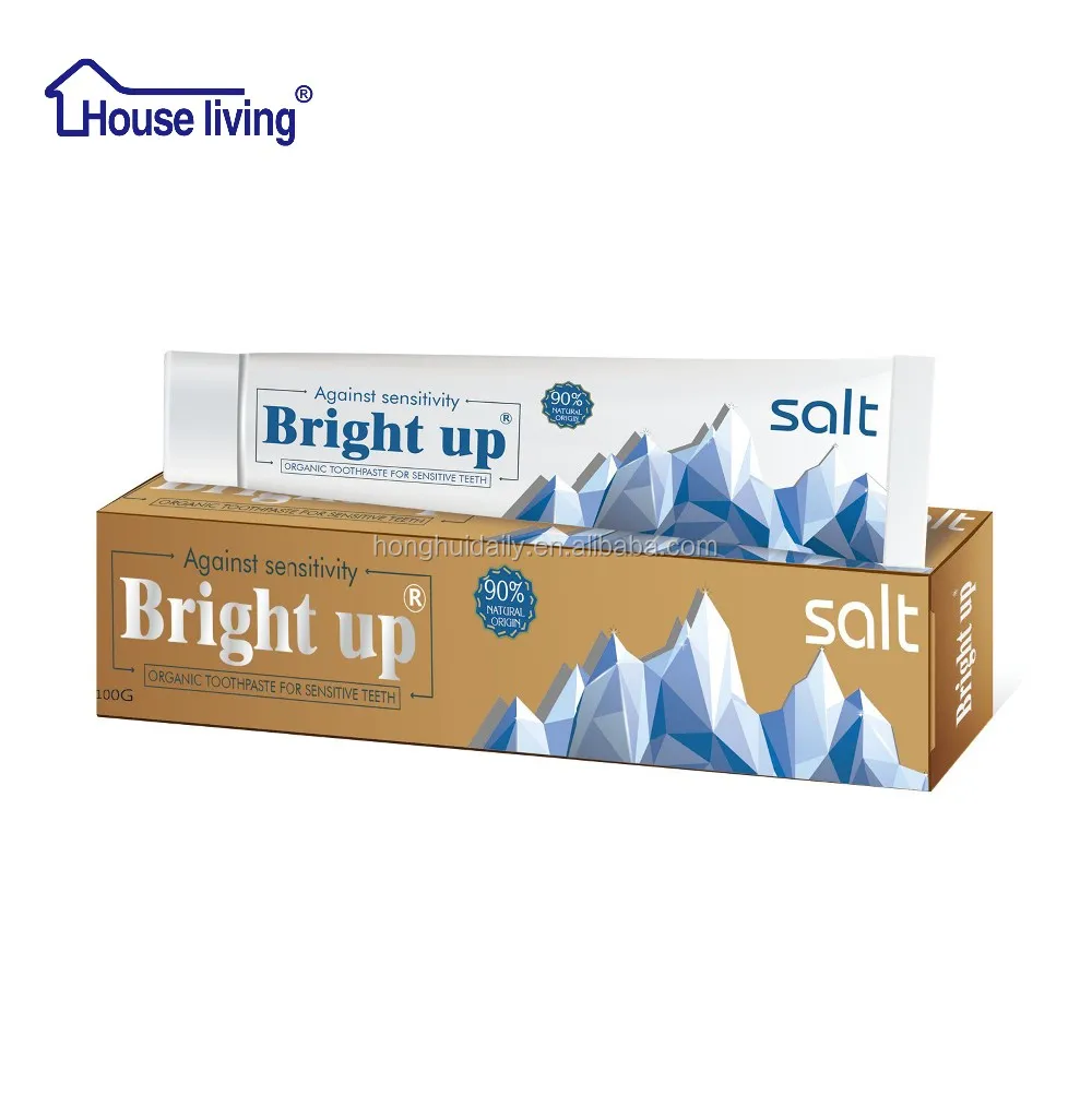 Bright Up Herbal Sea Salt Teeth Whitening Organic Tooth Paste Natural ...