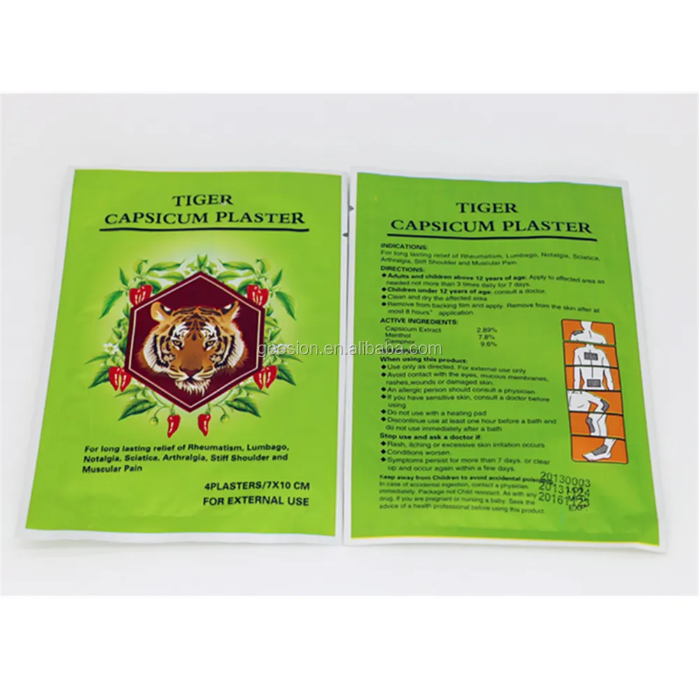 Bruise Acupuncture Patch Factory Capsicum Plaster - Buy Livido ...