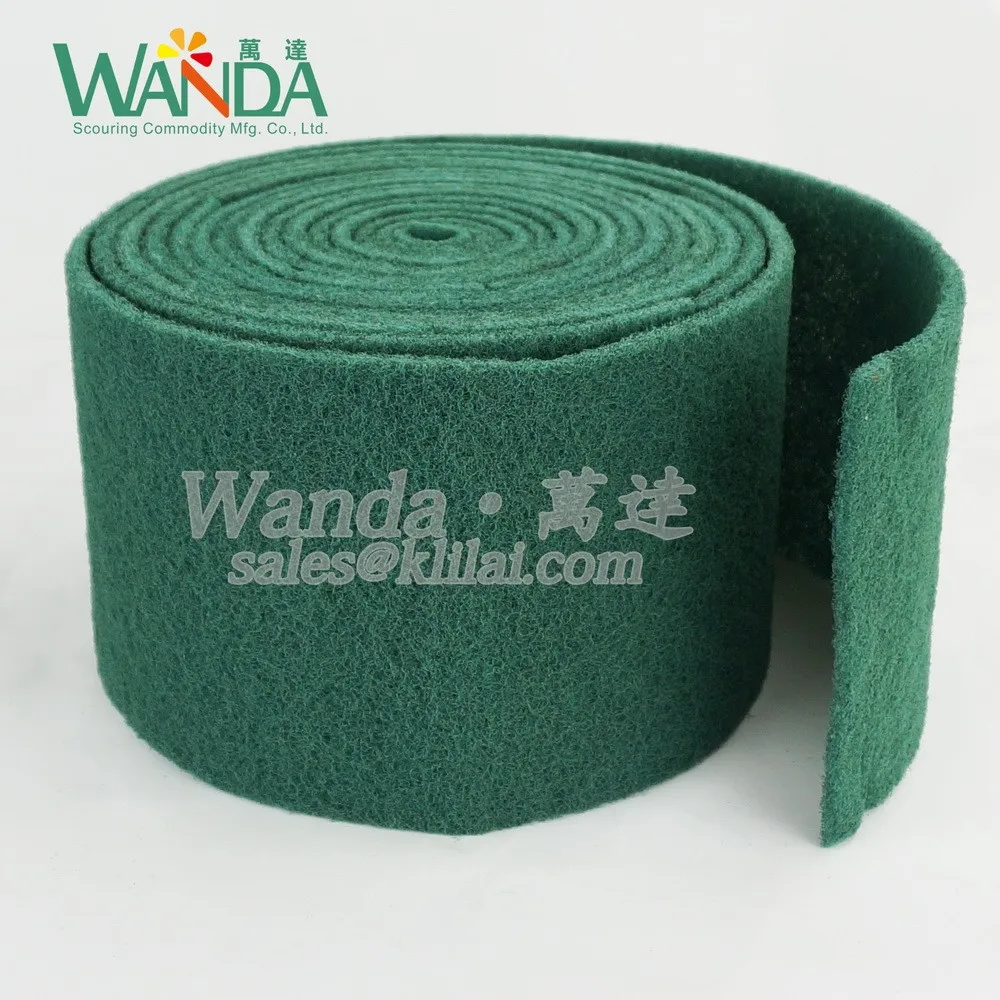 Heavy Duty Scouring Pad Rolls - Buy Scouring Pad In Roll,Scouring Pad ...