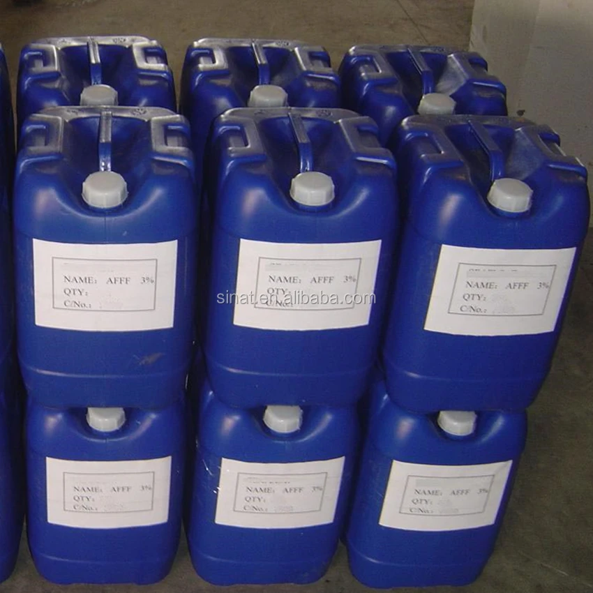 Grado de la industria de película acuosa formar espuma agente AFFF 3% ...