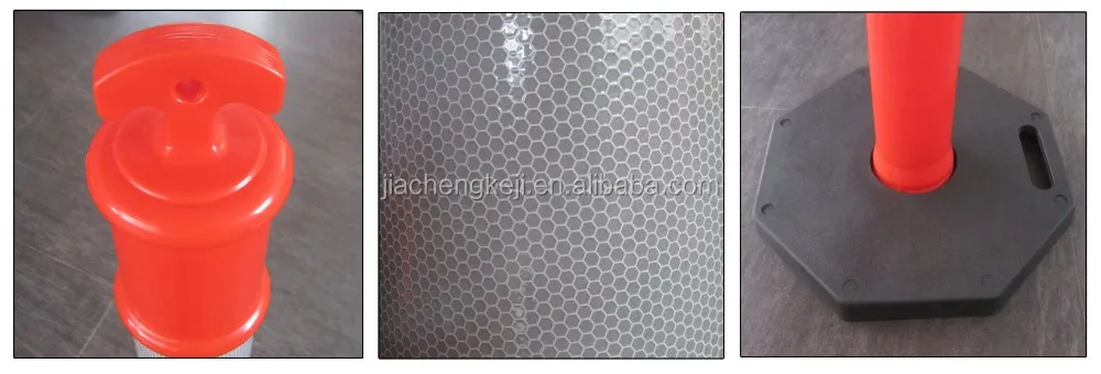 T-top PE Red Blowing Plastic T Post for Australia Warning Post