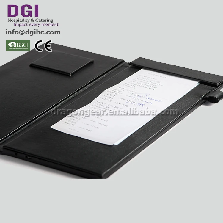 European Style Design Bill Folder Led Guest Check Presenter - Buy ...
