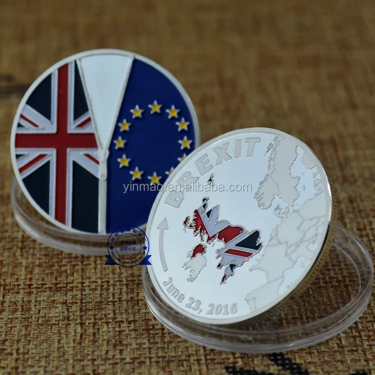 England Uk Brexit Coins Britain Exiting From The Eu Coin - Buy Brexit ...