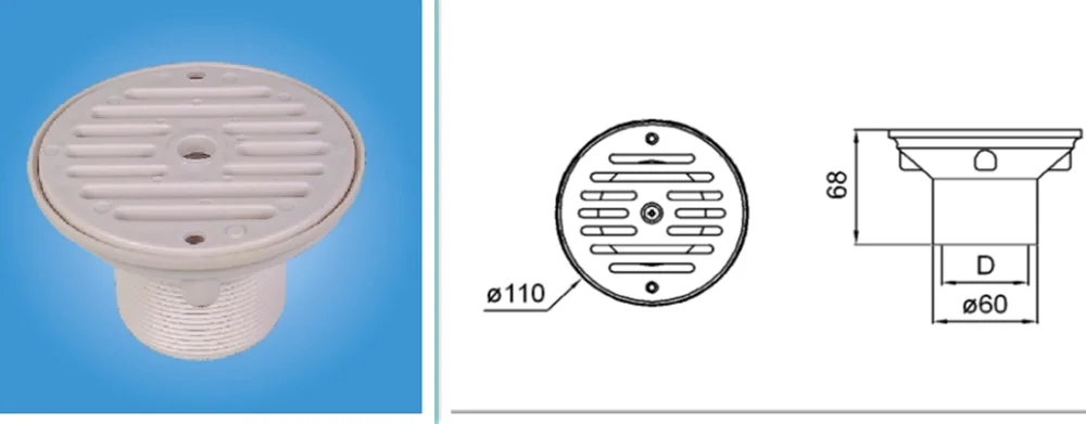 Swimming Pool Water Return Inlet Or Outlet Fittings Sp-1424 - Buy Pool ...