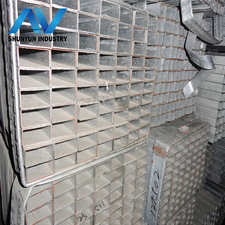 Hot Rolled Carbon Steel Box Section Sizes Mild Steel Square Hollow ...