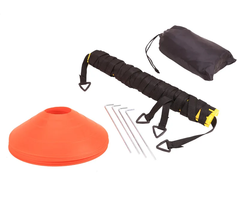 Agility Ladder Disc Cones Resistance Parachute Drawstring Bag Speed and ...