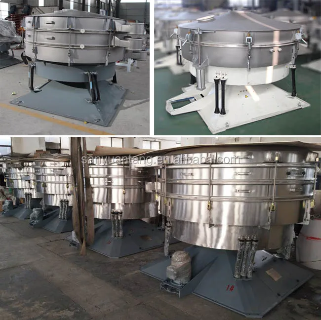 Rotatif électrique farine tamis écran tumbler tamisage machine-Crible ...