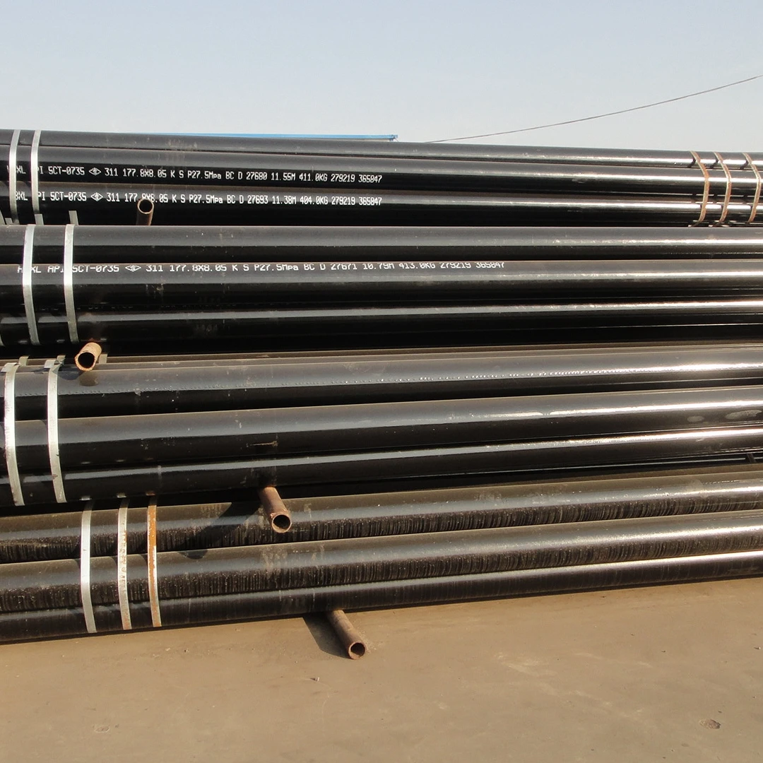 Tubería API 5CT K55 9 5/8" R3 47 PPF BTC para petróleo y gas