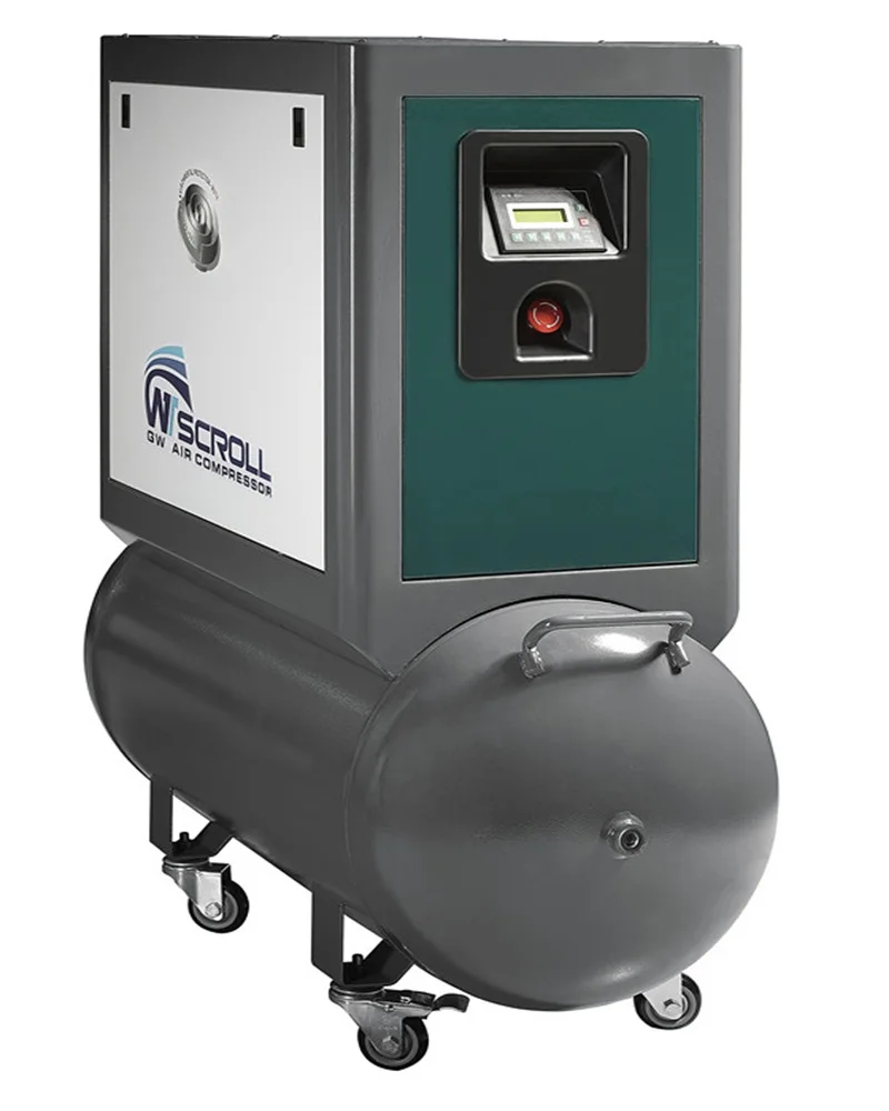 3hp Scroll Air Compressor 2.2kw 50hz Box Type With Tank - Buy Air ...