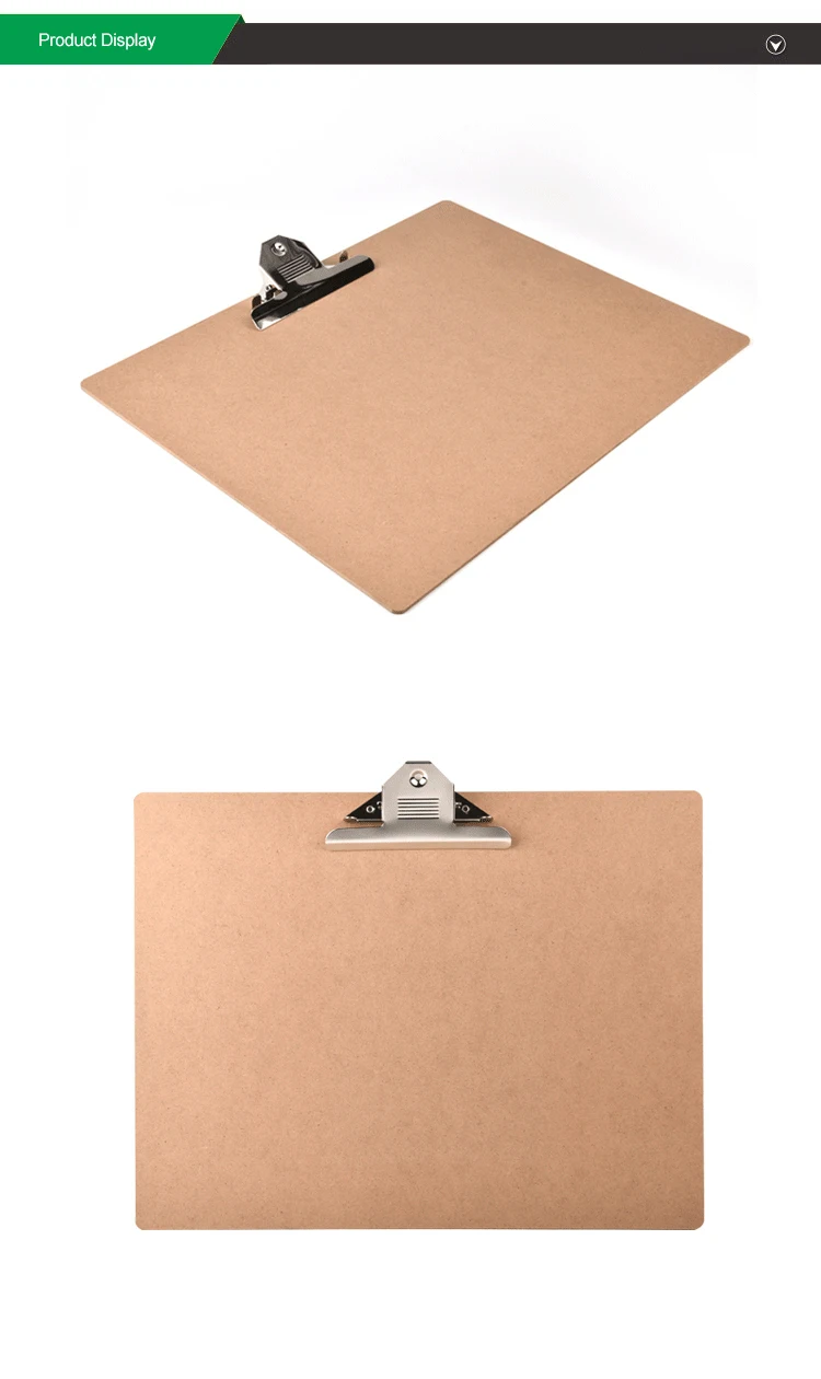Wooden Mdf Clip Board A3 Size Clipboard - Buy A3 Size Masontie ...