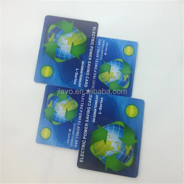 New Arrival Energy Saver Card / Nano Fuel Electricity Power Saving Card ...