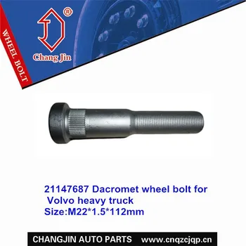 21147687 Dacromet Wheel Bolt For Volvo Heavy Truck - Buy Dacromet Auto ...