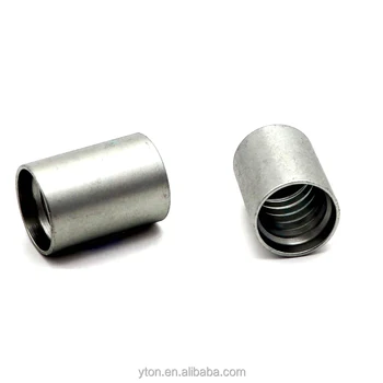All Size Hydraulic Hose Ferrule Fittings Internal Pipe Sleeves Crimp ...
