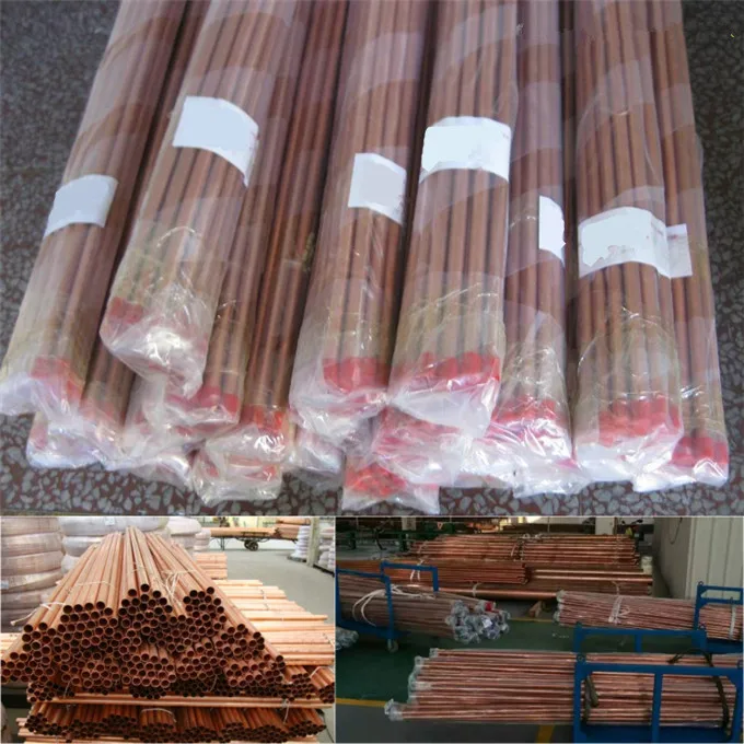 Astm B88 Type L M K Copper Pipe / Copper Tube For Water System - Buy ...