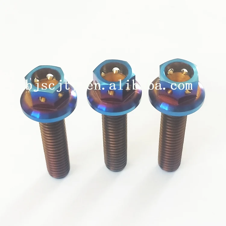 Gr5 Titanium Bolt Titanium Flange Bolt M5 M6 M8 Race Spec In Stock With ...