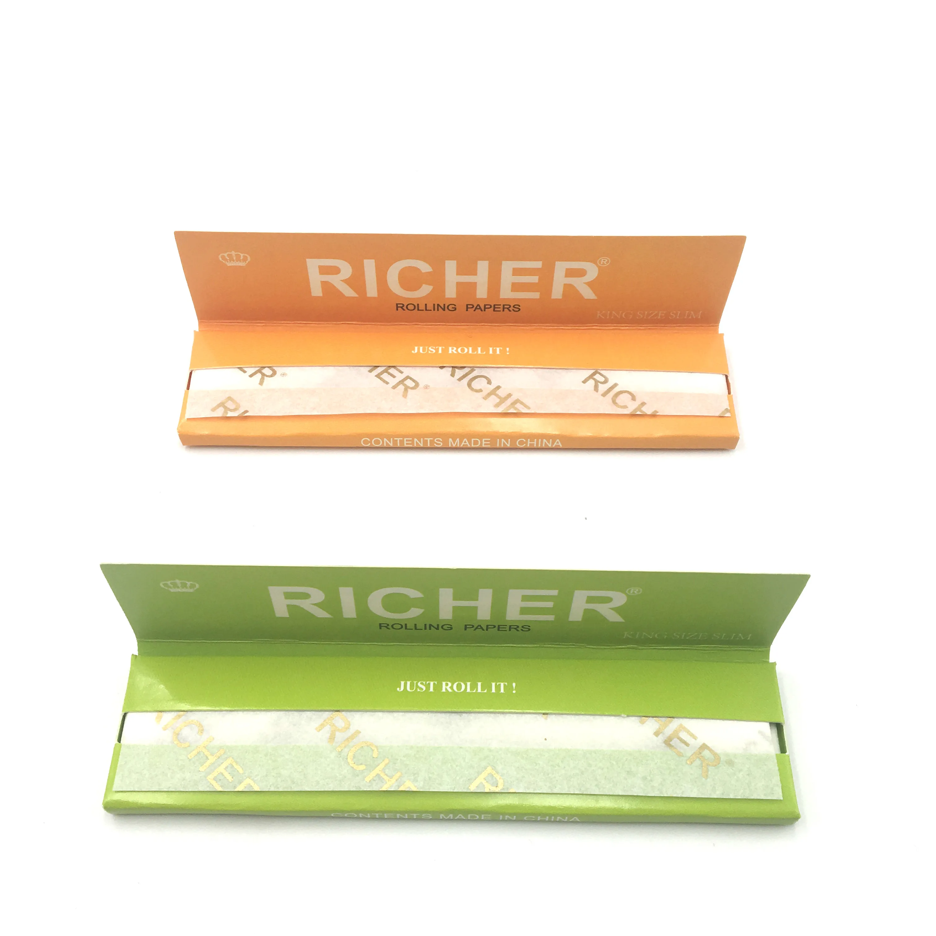 110mm Ultra Thin Rice Rolling Paper Smoking Full Box Of 50 Packs - Buy ...