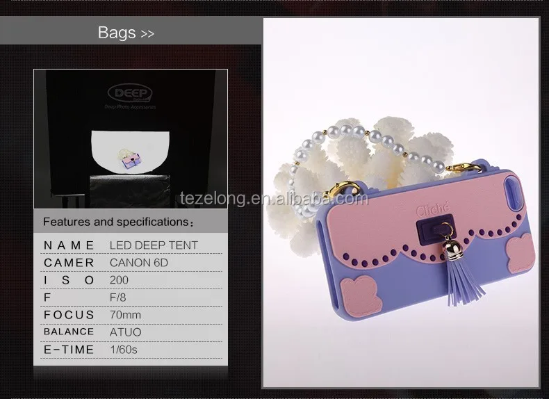 Deep Professional Photography Studio Set Led Light Box Photography 80cm ...