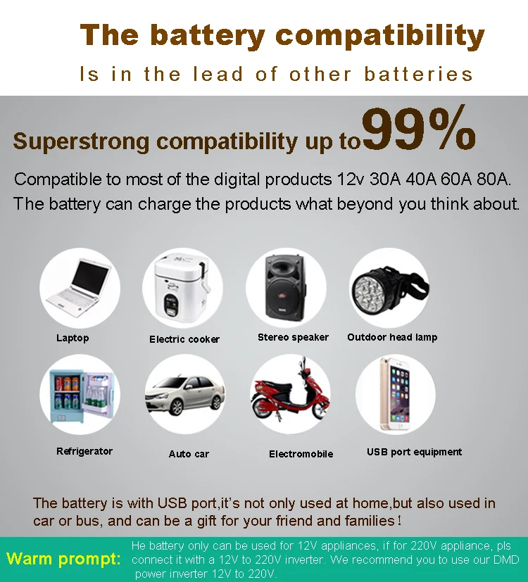 Ultra Light Weight Rechargeable Dry Cell 100ah 160ah 200ah Lithium Ion ...