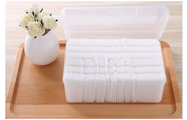 Non Woven Square Makeup Remover Cosmetic Cotton Pads Face Cleansing ...