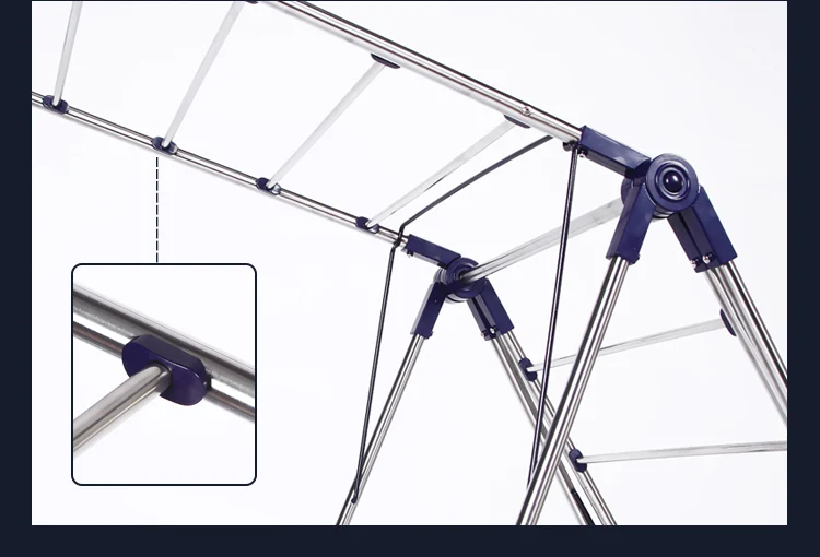 Balcony Wet Clothes Drying Rack Stand For Small Spaces - Buy Balcony ...