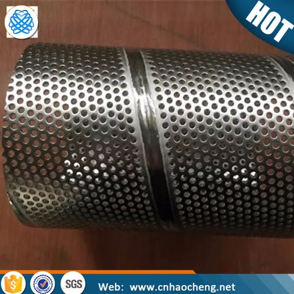 Stainless Steel Perforated Filter Tube - Durable & Efficient