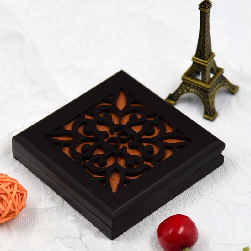 Nature Wooden Hollow Box,Engraved Hollow Box,Carved Lid Wooden Box ...