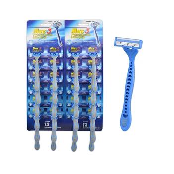 Disposable Triple Blade Razor Display Card Razor - Buy Razor Factory ...