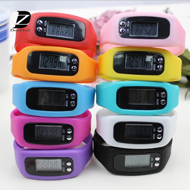 Hot Sales Promotion Gift Silicone Wrist Band Pedometer/step Counter ...