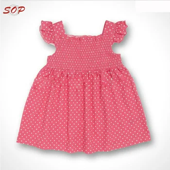 Sop Alibaba Children Clothing Polka Dots Kids Dresses Girls Summer Wear ...