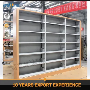 Book Almirah Design Wooden Book Rack/ Library Book Shelf/magazine Rack ...