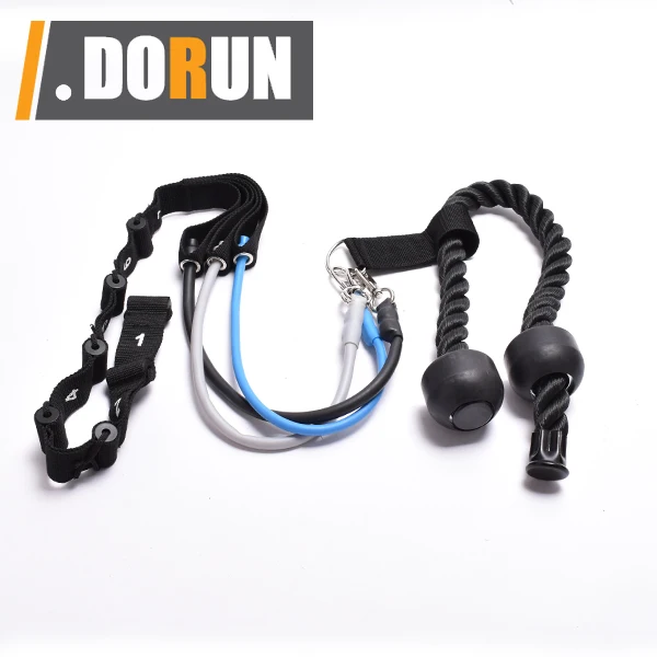 Ab Crunch Rope Exercise Machine Attachments Tricep Rope Fitness with ...