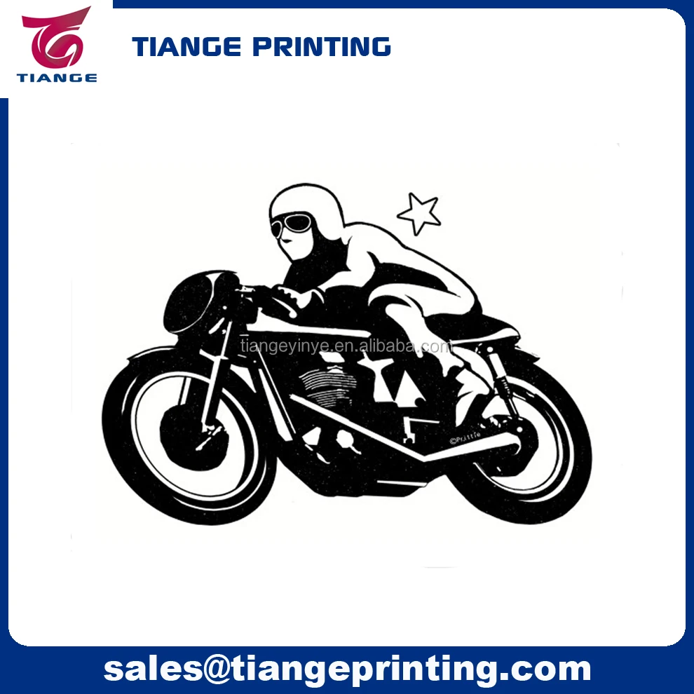 Custom Motorcycle Sticker Design Printing - Buy Motorcycle Sticker ...