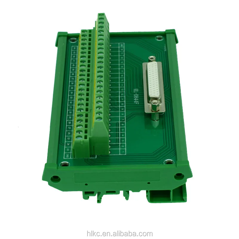 D-sub Db44hd Conector Hembra Placa De Adaptación De Bloque De Terminal ...