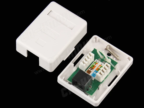1 Port Ftp Rj45 Surface Mounting Junction Box - Buy 1 Port Ftp Rj45 ...