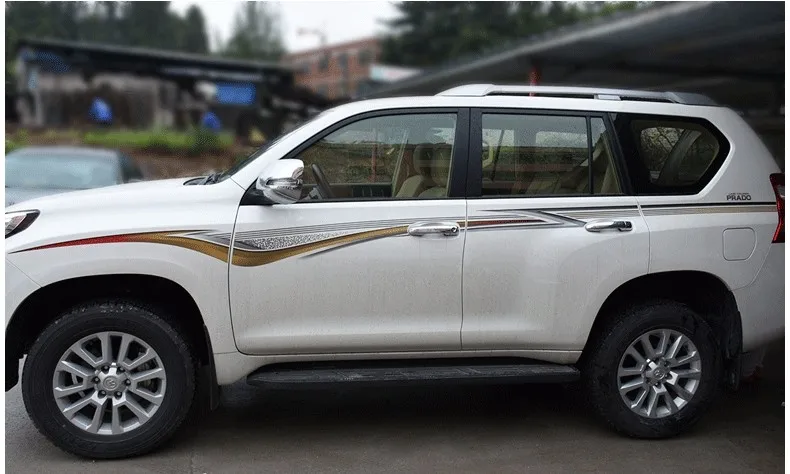 New 3m Car Body Sticker For Toyota Land Cruiser Prado Fj150 2010-2018 ...