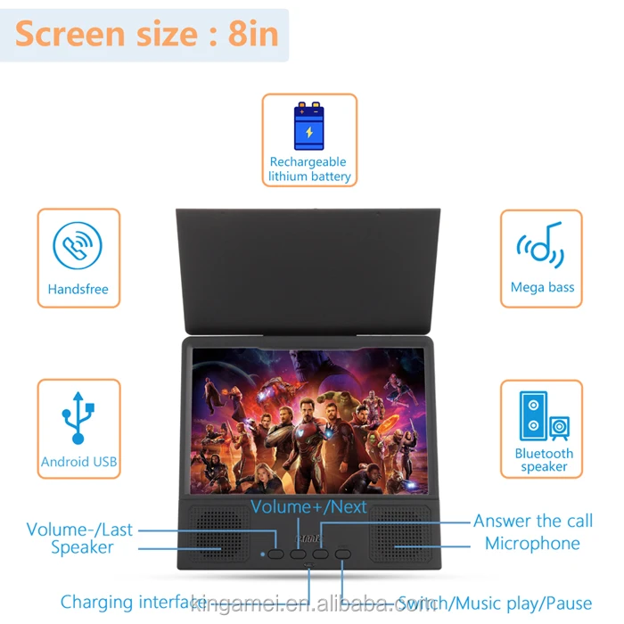 Newest mobile phone screen amplifier with Bluetooth speaker ,3d cell ...