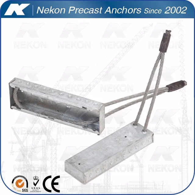Precast Wall Connection Details - Steel Wire Rope Loop Box