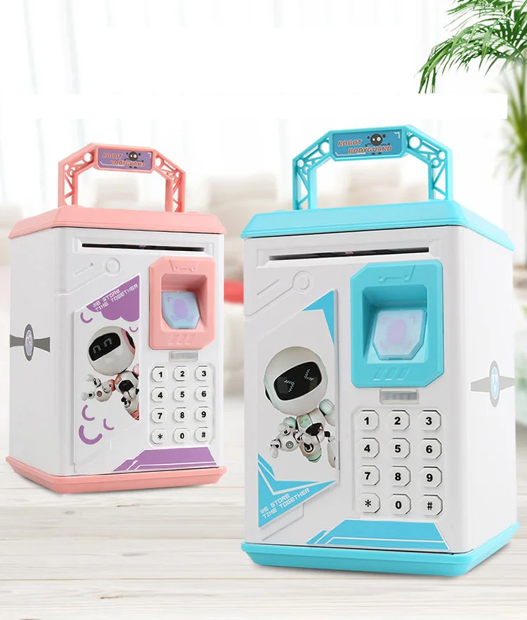 2019 High Simulation Atm Machine Toy Scroll Bill Steal Coin Money ...