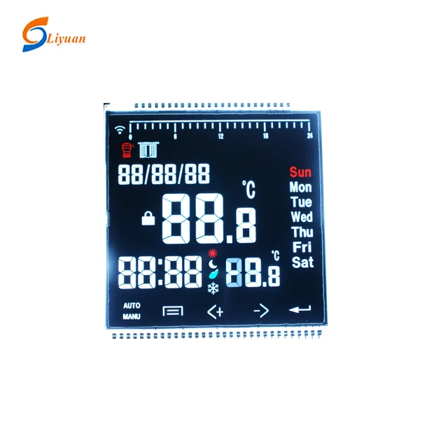 7 Segment Micro Transparent Oled Backlight Lcd Display - Buy Transparent Oled Display,7 Segment ...