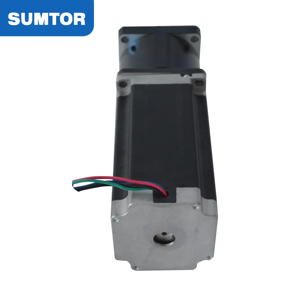 112mm 3A 8mm Shaft Type D 5:1 Planetary Gearbox Nema 23 Stepper Motor