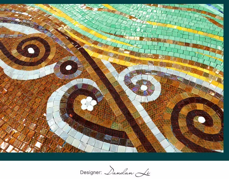 Custom Glass Mosaic Wall Art - Elegant Decor Solutions