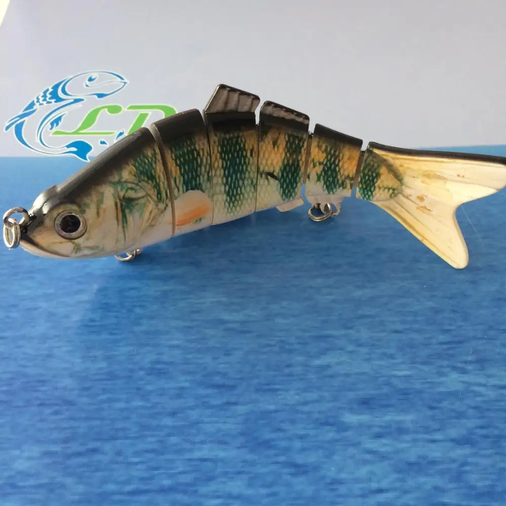 Artificial Shark Fishing Lures Multi Jointed Fishing Plastic Bait Lure ...