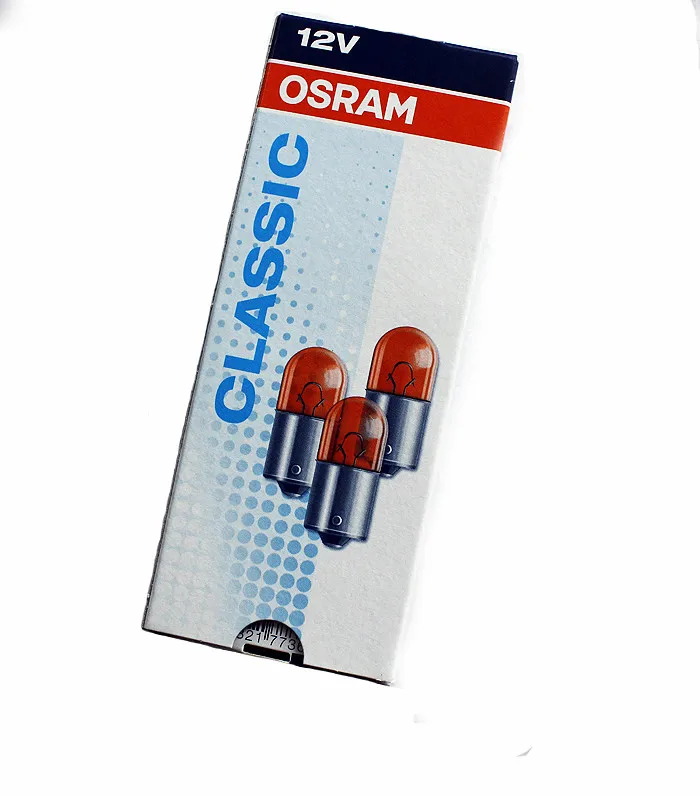 Osram Classic E1 Bulbs T16 RY10W Bau15s 12v 10w Automotive Turn Light