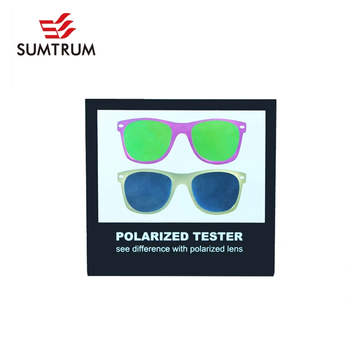 Colorful Sunglasses Image Rainbow Effect Polarized Sunglasses Test ...