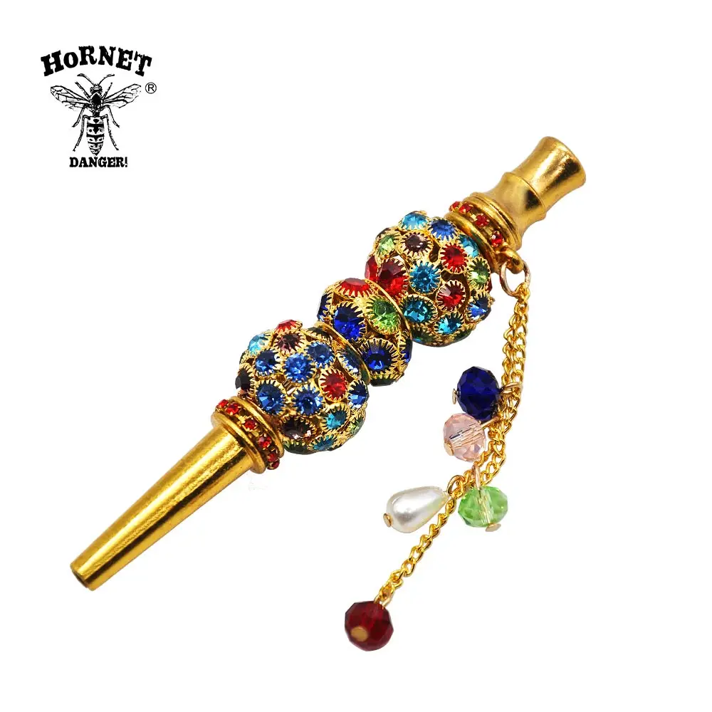 Inlaid Jewelry Alloy Hookah Mouth Tips Shisha Chicha Filter Tip Hookah ...