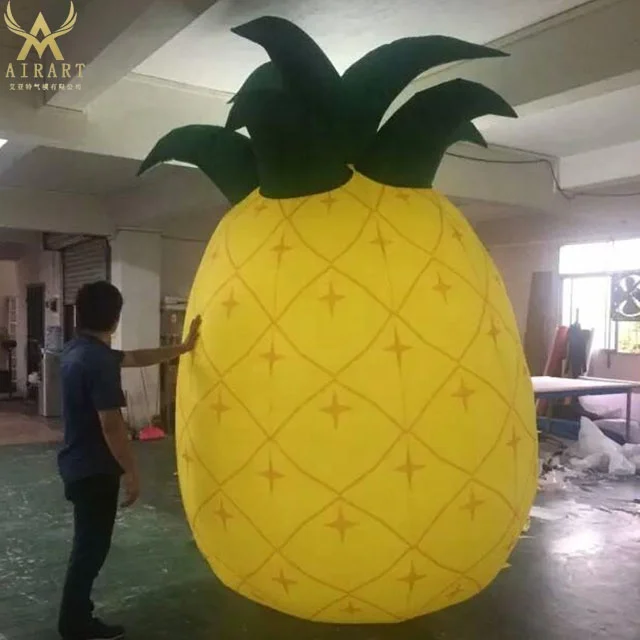 Giant Inflatable Fruit Pineapple Model - Customizable Mascot