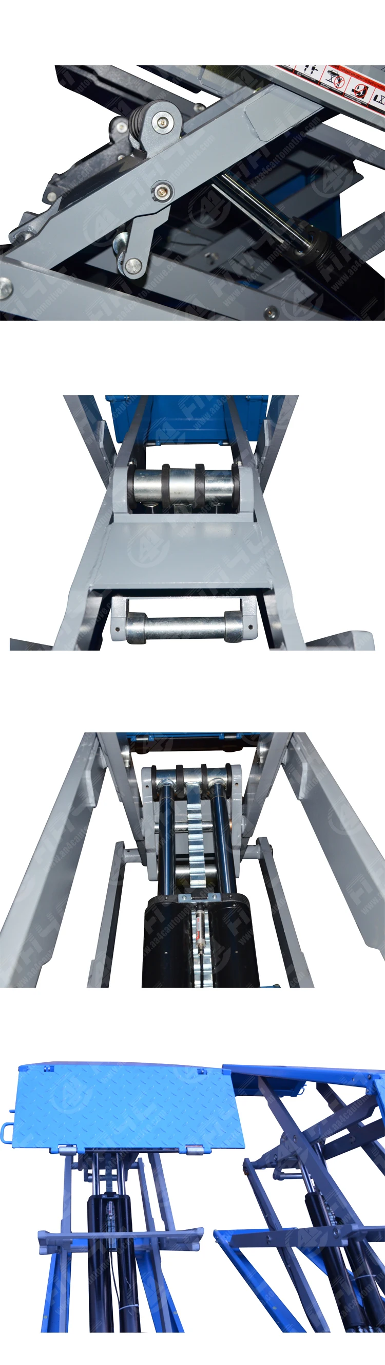 Ce Certified Jig Car Scissors Lifts - 3000kg Capacity