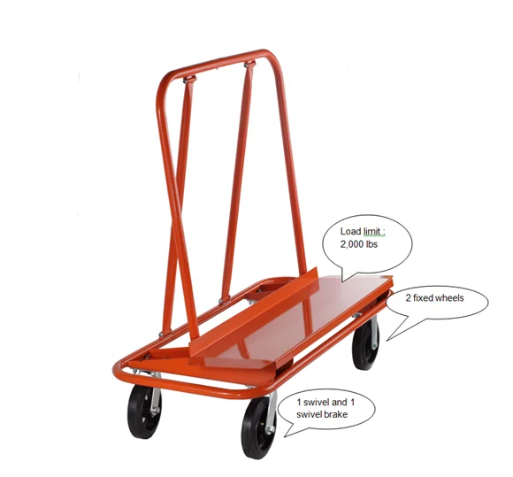 Material Handling Tools 1260 Drywall Moving Cart - Buy Moving Panel ...