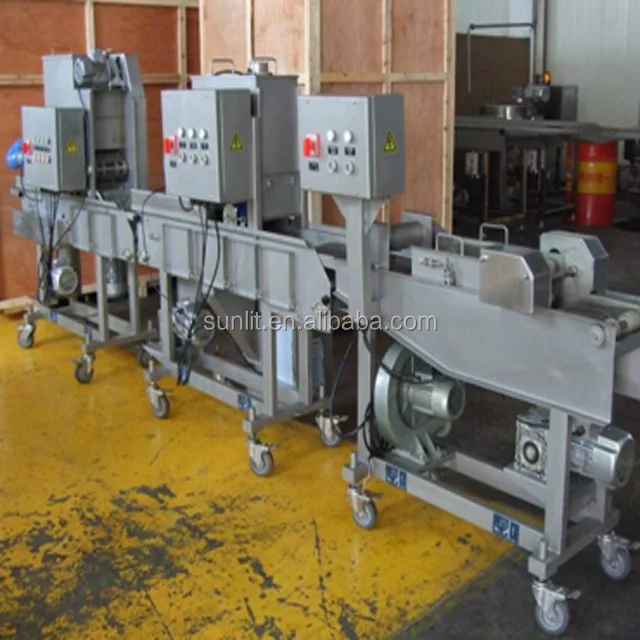High Quality Automatic Bread Crumb Coating Machine - Buy Bread Crumb ...